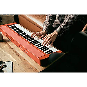 Casio Casiotone CT-S1RD 61-Key Portable Keyboard (Red)
