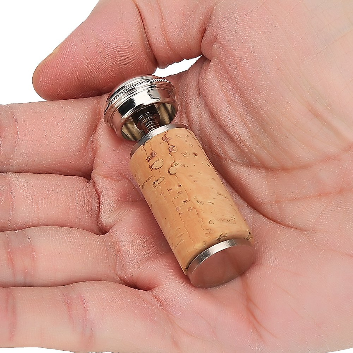 Flute Accessories,Gemeinhardt Flute Cork,Flute Headjoint Cork Plug Flute Stopper Plug and Crown Repair Parts for Flutes Musical Instrument Flute Crown Replacement gemeinhardt flute screw