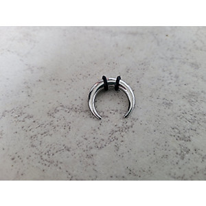 Zaya Body Jewelry 8g 10g 12g 14g Steel Pinchers for Ears Septum Horseshoe Gauges