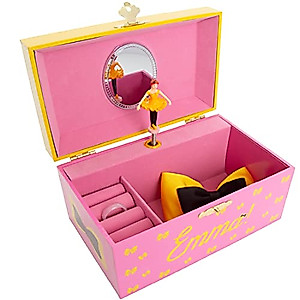 Mighty Mojo The Wiggles Emma Musical Jewelry Box - Comes with Wearable Hairbow - Gift for Wiggles Fans - Music For Kids - Wiggles Toys - Fruit Salad Australian