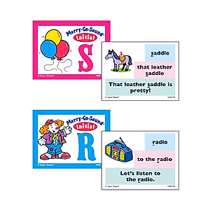 Super Duper Publications | Merry-Go-Sound® Word, Phrase, & Sentence Articulation Board Game | Educational Learning Resource for Children