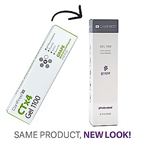 CariFree Maintenance & Prevention Kit, Grape | Anti-Cavity Fluoride Toothpaste & Mouthwash | Freshens Breath and Moistens Mouth | Dentist Recommended for Oral Care (Grape, 1-Month Kit)