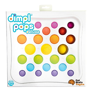Fat Brain Toys Dimpl Pops Deluxe - The Ultimate Popping Experience, Kids & Adults