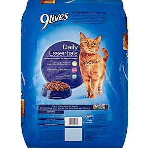Nutrish 9Lives Daily Essentials Dry Cat Food, 20 Pound Bag