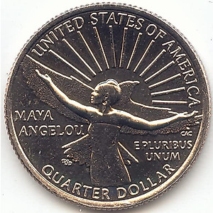2022 D American Women, Washington Maya Angelou Quarter Uncirculated
