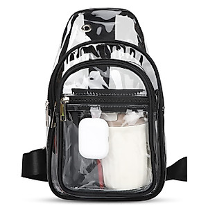 Sling Bag for Women Fanny Pack Crossbody Bags for Women Chest Bags Cross Body Purse PU Shoulder Backpack