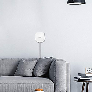 Huafly Screwless Wall Mount Bracket for Eero 6 Wifi, VHB Stick On Holder, Strong Adhesive Holder, No Tools No Drilling No Hole (2Pcs)