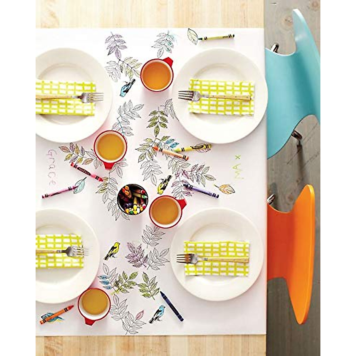 Made in USA White Kraft Paper Wide Jumbo Roll 48" x 1200" (100ft) Ideal for Gift Wrapping, Art &Craft, Postal, Packing Shipping, Floor Protection, Dunnage, Table Runner, 100% Recyclable Material