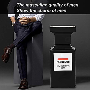 Male Perfume Fragrance, Eau de Parfum, 50ml Men Perfume Spray Perfume Long Lasting Light Fragrance Body Perfume for Male, Long Lasting Scent