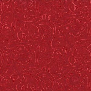 Tooled Leather-Look, Red, Fabric, 100% Cotton, Western Basics, South Western, Sara Khammash, Moda, 11216-11, by The Yard
