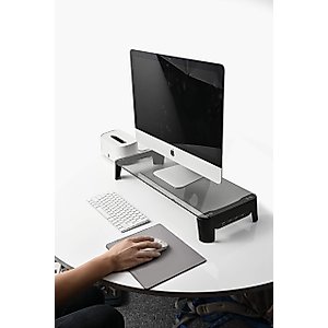 Ledetech 23.5" Laptop & Monitor Stand w/USB and Fast Charging Output