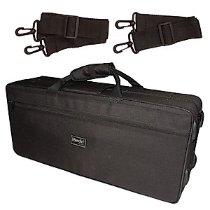 Mendini By Cecilio Alto Saxophone - E Flat Saxophones w/Case, Mouthpiece, Stand, Reeds & Cloths