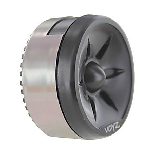 VOYZ High Performance Tweeters 1.6" 300 Watts Max Power Output - 4-8 ohm for Car Audio Super High Frequency Silk/Polymer Composite Dome Tweeter Kit (1 Pair)