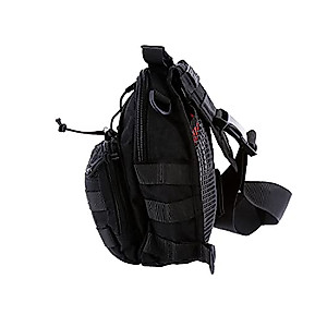 DDT Death Dealer Tactical Night Stalker Small Sling EDC Bag, Color Black