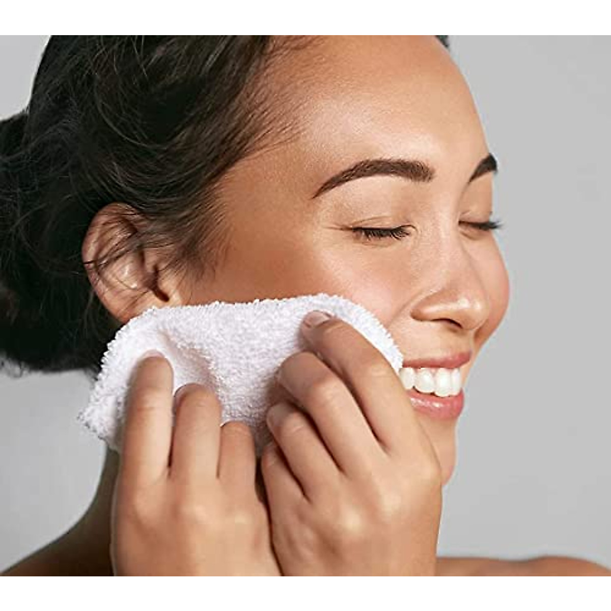 GOLD TEXTILES Premium White Washcloths Set - 12 Pack | 13x13 inches - Ultra Soft, Highly Absorbent Face Towels- Cotton Wash Cloths for Your Body