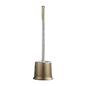 Compact Toilet Bowl Brush Wall Mount Floor Toilet Cleaner Brush Hand Cleaning Tool Toilet Brush with Stable and Sturdy Stand