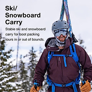 Osprey Kamber 30 Men's Backcountry Ski and Snowboard Backpack, Black