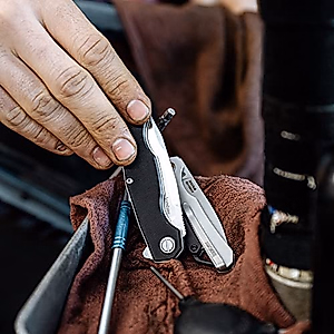 Kershaw Inception Folding Pocket Knife, 3.25 inch Blade with D2 Steel, Manual Opening and G10 Handle, Pocketclip