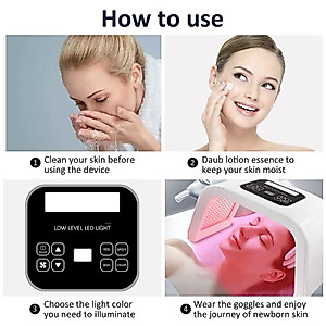 FARRENCE Led Light Skin Care Machine 7 Color SPA Equipment Multifunctional Beauty Machine for Women Home Salon