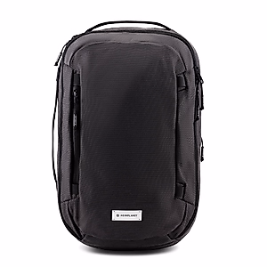 HEIMPLANET Original | Transit Line DAYPACK 24L | Waterproof backpack with laptop compartment and clamshell opening | DYECOSHELL material | Supports 1% for The Planet (Black)