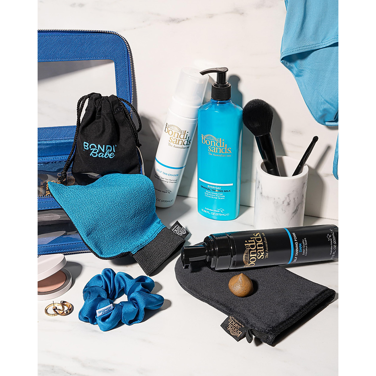 Bondi Sands Exfoliation Mitt | Easy-to-Use, Multi-Purpose Glove Prepares Skin for a Flawless, Healthy, Streak-Free Tan | Includes 1 Mitt