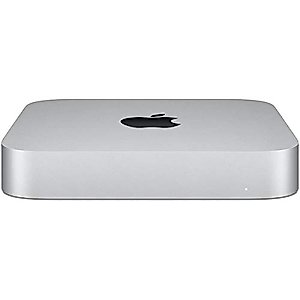 Late 2020 Apple Mac Mini with M1 Chip with 8-Core CPU and 8-Core GPU, (16GB RAM, 512GB SSD) - Silver (Renewed)