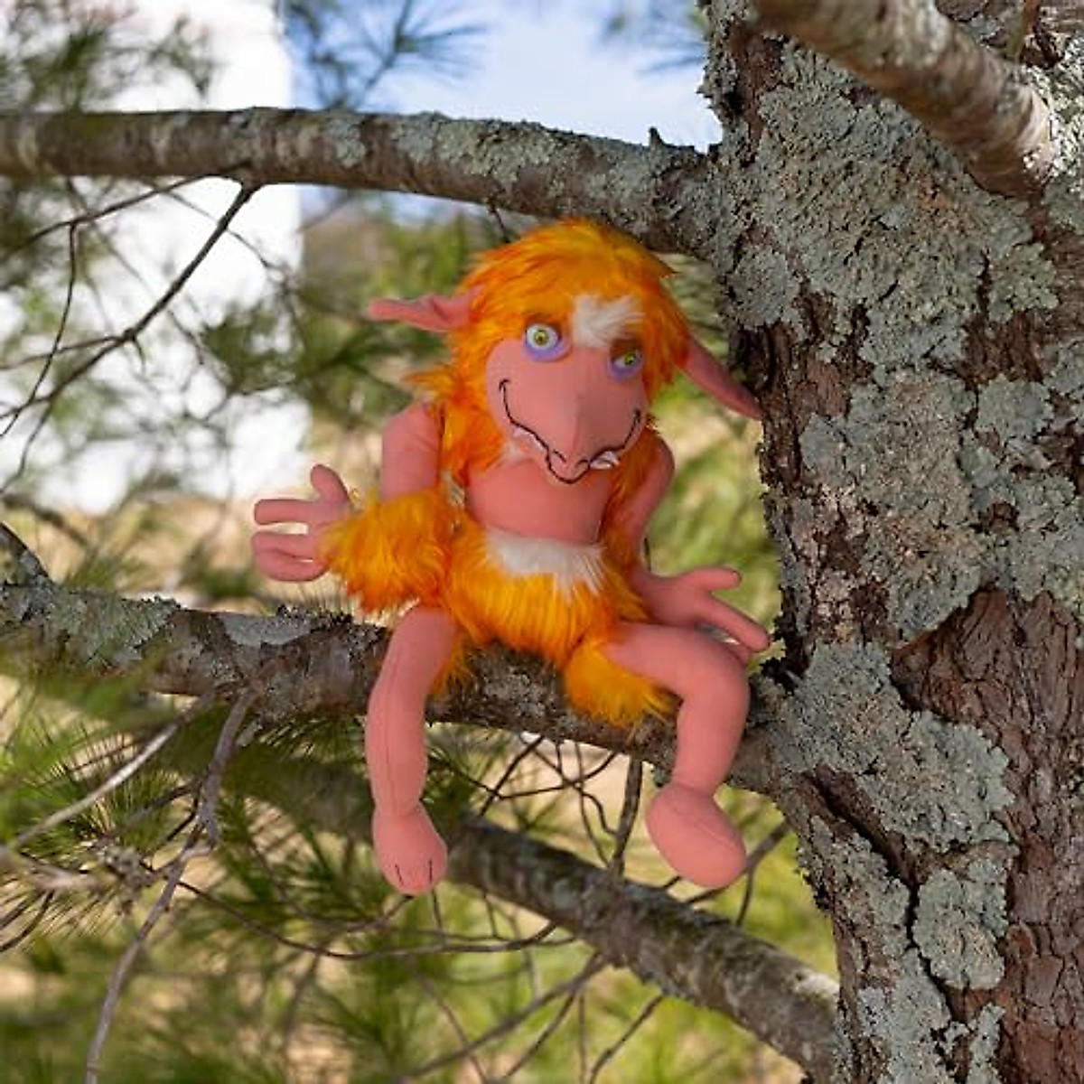 Toy Vault Labyrinth Firey Plush, Creature Stuffed Toy from Jim Henson's Labyrinth Classic Movie