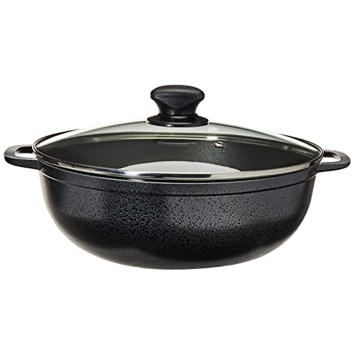 Iimusa IMUSA USA Hammered Basic Caldero 4.3-Quart, Gray