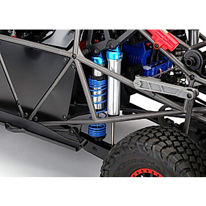 Traxxas TRA8457 - Shock caps, Aluminum (Blue-Anodized), King Shocks (4)