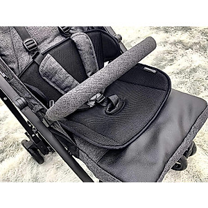 Rezlli Baby Piddle Pad, Toddler Waterproof Liner Seat Protector Compatible with Car Seat Stroller with 3D Breathable Material Easy Drying (Pack of 1)