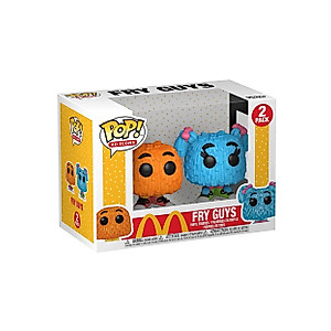 Funko Pop! Ad Icons: McDonald's - 2 Pack Fry Guy (Orange & Blue)