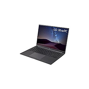 LG 16U70Q-N.APC7U1 16'' Black 16:10 WUXGA UltraPC Laptop with Windows 11 Pro, 16GB LPDDR4x, & 1TB Dual SSD Slots