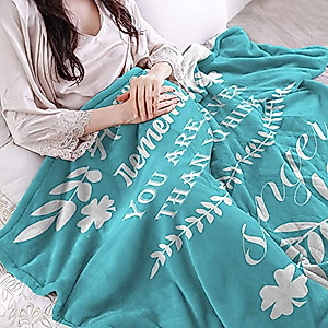 Get Well Soon Gifts Blanket,Christian Inspirational Throw Blanket,Comfort Sympathy Healing Blankets,Soft Flannel Blanket with Positive Energy Thoughts,50x60 ''Cancer Blanket Recovery Gifts for Women