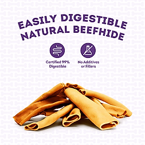 Treatly USA Collagen Wraps 6-7x1.5 Dog Chew Treats - Chicken Marinade Flavor, 12 Count/1 Pack