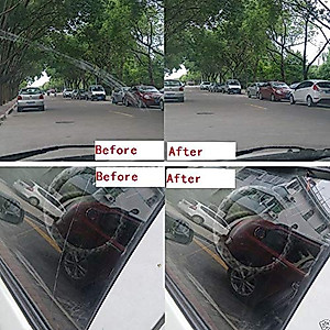 AOUTLE Glass Polishing Kit, 34pcs/Set Scratch Remover Kit for Window Windshield Repair, Cerium Oxide Polishing Powder Polish Pad Felt, Polishing Wheel/Polishing Pad for Windscreen Glass