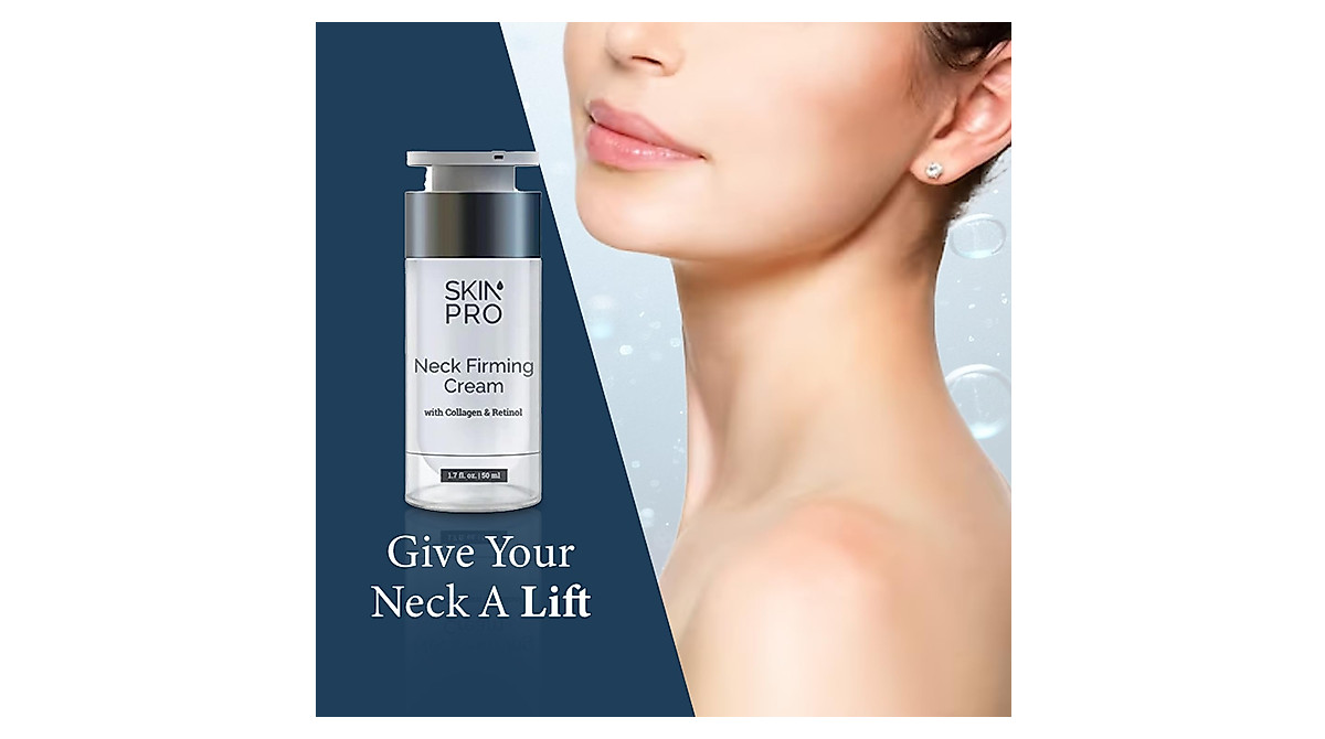 SkinPro Neck Firming Cream for Tightening & Collagen Boost