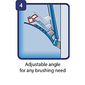 The Wall Whale Classic WW18Res Wall Whale 18" Swimming Pool Brush, Blue