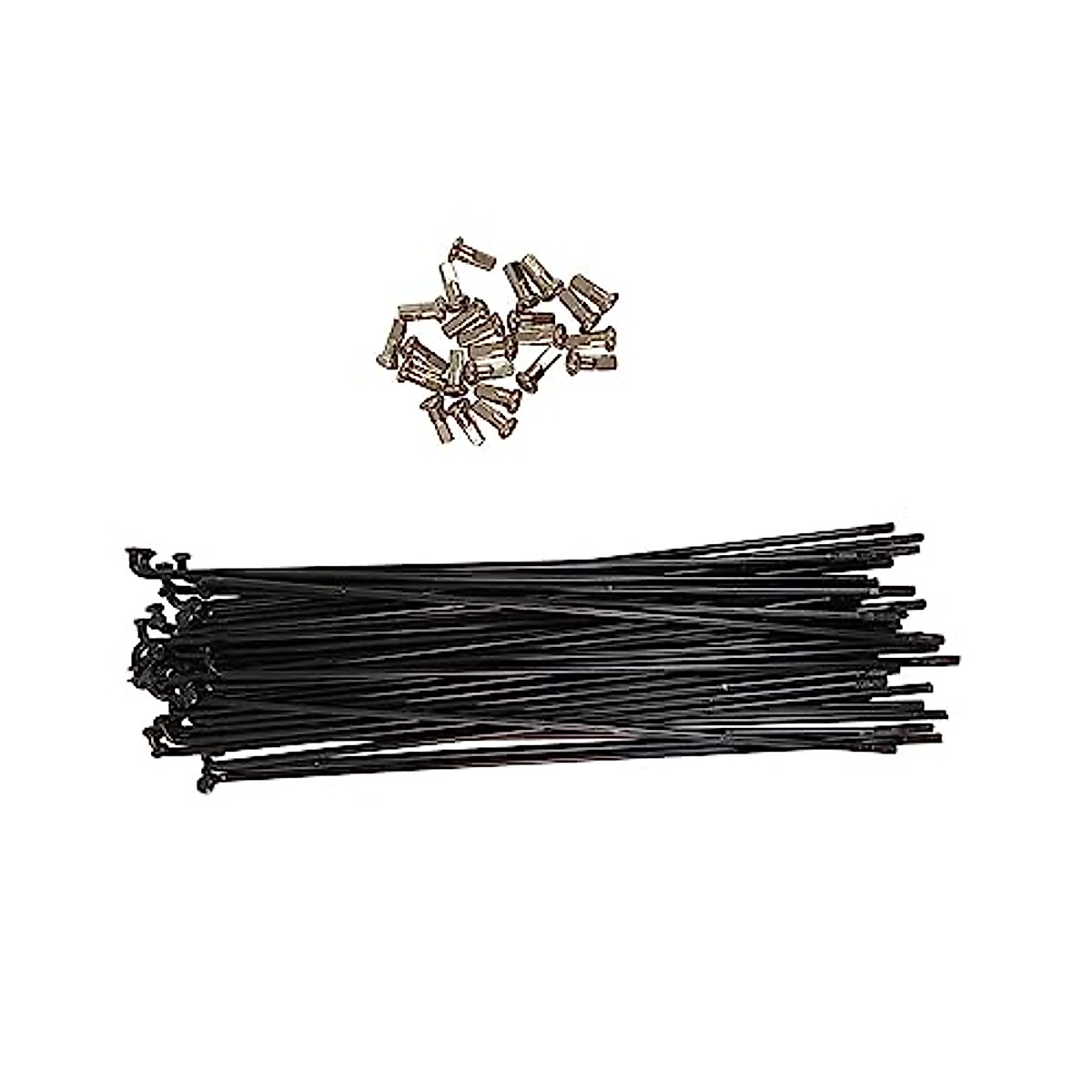 dhgfent Bike Spoeks 10PCS 12G (2.5mm Dia) E-Bike Spokes for MTB/Fat Electric Bicycle Or Ebike Front Rear Wheel Conversion Kit (Color : 131mm)