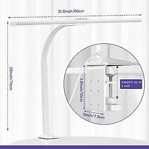 MACASA LED Desk Lamp for Home Office