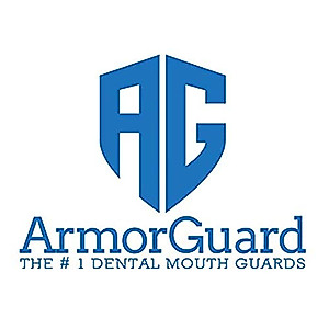 1 Upper or 1 Lower Armor Guard Custom Dental Mouth Guard 40 Years Dental Lab Experience for Teeth Grinding, Clenching and Multi-Symptom TMJ Bruxisum Relief