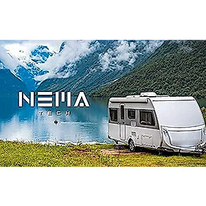 NemaTech RV Trailer Breakaway Tow Switch w/ 4ft Lanyard & Pin