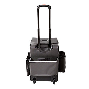 Rubbermaid Commercial Products Executive Janitorial Housekeeping Quick Cart, Medium, 1902466,Dark Gray