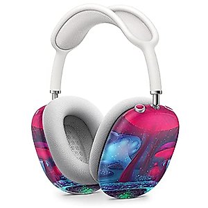 Design Skinz Glowing Fantasy Land V2 Skin Decorative Vinyl Case Cover Decal Full-Body Wrap Kit Compatible with Apple AirPods Pro Max Bluetooth Wireless Headphones