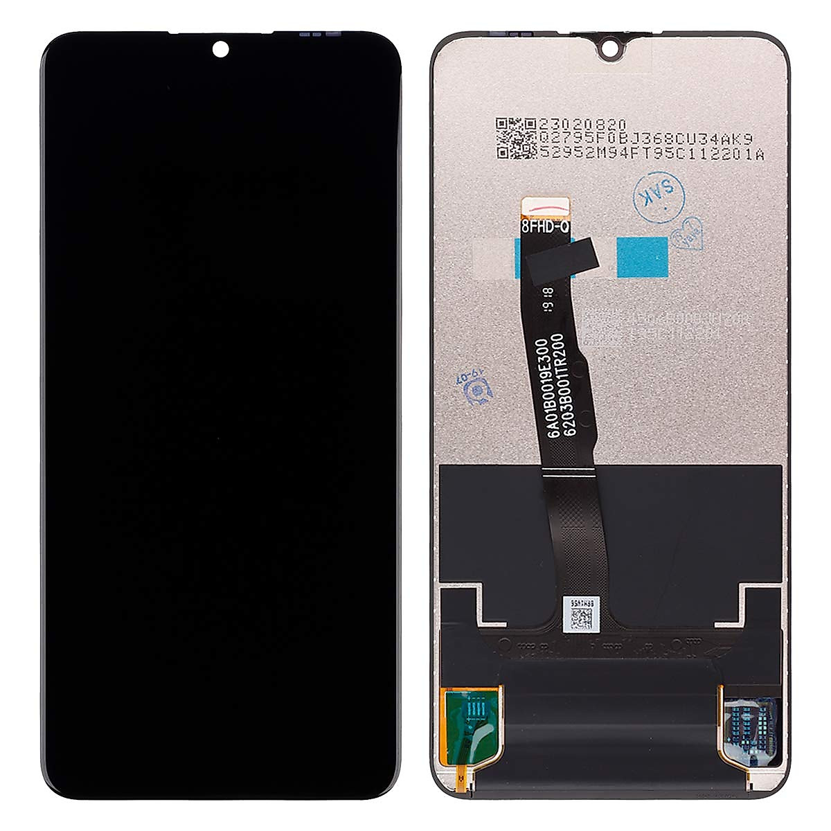 SWARK LCD Compatible with Huawei P30 Lite MAR-L21 MAR-LX3 MAR-LX1 MAR-LX1M MAR-L2J/ Nove 4e 6.15" Display Digitizer Touch Screen Assembly (Black) + Tools