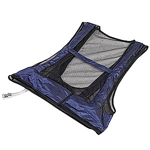 Qiilu Air Conditioner Waistcoat Cooling Vest Cotton Ox Blue Welding Steel Air Cfor OMPressed Cooling Vest Eddy Tube Air Conditioner Waistcoat