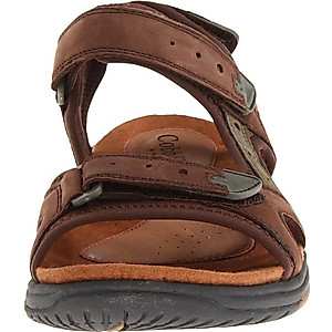 Cobb Hill Women's Fiona Sandal, Brown, 9 M US