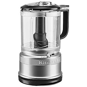 KitchenAid 5-Cup One Touch Food Chopper | Contour Silver (Renewed)