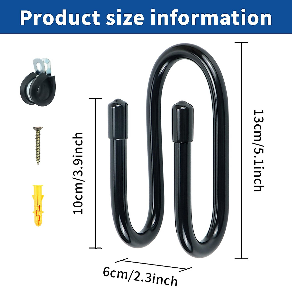 Kesywale Pack of 2 Bow Hanger Wall Mount Adjustable Bows Holder Storage Wall Rack to Display Your Bow (2)