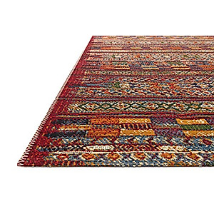Loloi Mika Red/Multi 7'-10" x 11'-2" Area Rug