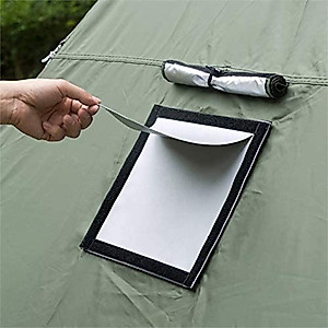SoloWilder DIY Hot Tent Stove Jack with Rain Flap 9.4" x 9.4"